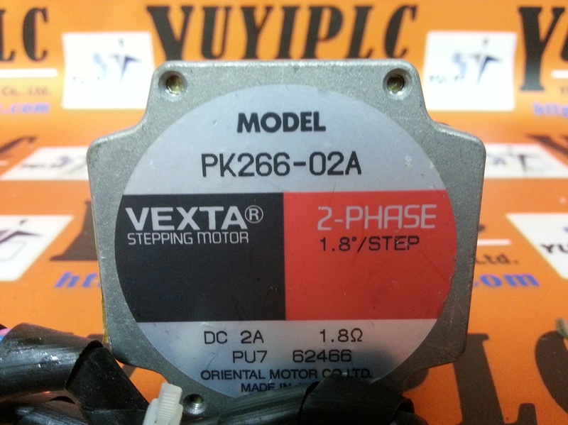 ORIENTAL PK266-02A VEXTA 2-PHASE STEPPING MOTOR - PLC DCS SERVO Control MOTOR POWER SUPPLY IPC ROBOT